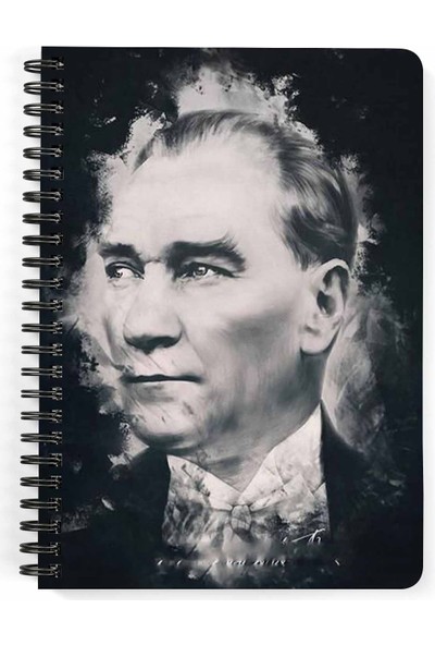 Hero Tasarım Atatürk Baskılı Ahşap Kapaklı Defter 15X20 cm DFT5596 Hero Tasarım Atatürk Baskılı Ahşap Kapaklı Defter 15X20 cm DFT5596