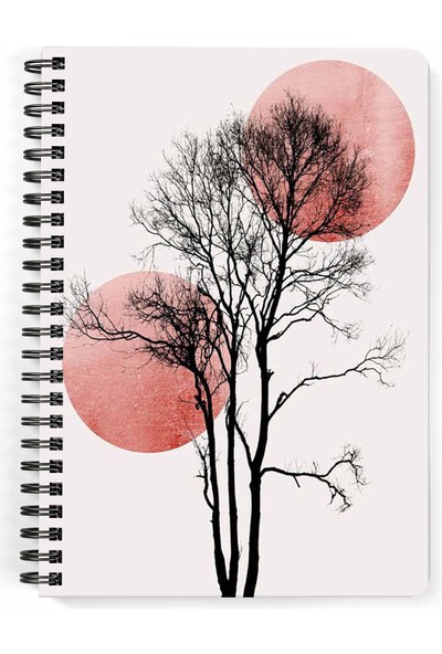 Hero Tasarım Ağaç Baskılı Ahşap Kapaklı Defter 15X20 cm DFT3286