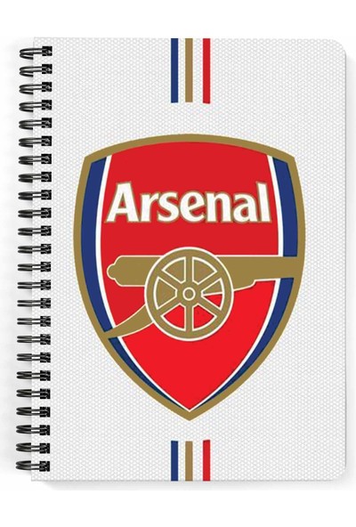 Hero Tasarım Arsenal Baskılı Ahşap Kapaklı Defter 15X20 cm DFT4533