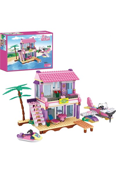 Cogo Dream Girls Yapı Taşları Oyuncaklar Arkadaşlar Yapı Seti Uçak ve Jet Ski ile Büyük Plaj Villa Eğlenceli Okul Öncesi Eğitici Oyuncaklar Erkek ve Kız Için 423 Adet (Yurt Dışından) Cogo Dream Girls Yapı Taşları Oyuncaklar Arkadaşlar Yapı Seti Uçak ve Jet Ski ile Büyük Plaj Villa Eğlenceli Okul Öncesi Eğitici Oyuncaklar Erkek ve Kız Için 423 Adet (Yurt Dışından)