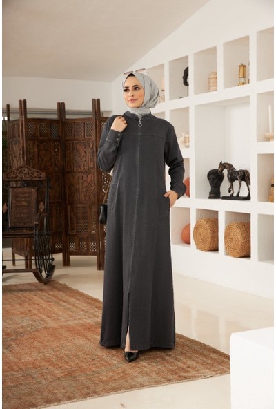 Neways Fermuarlı Ferace Neways 6579 Neways Fermuarlı Ferace Neways 6579