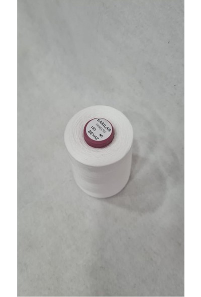 Sarılar Beyaz 60/2 Alt Iplik 180 Denye 10.000 mt Sarılar Beyaz 60/2 Alt Iplik 180 Denye 10.000 mt