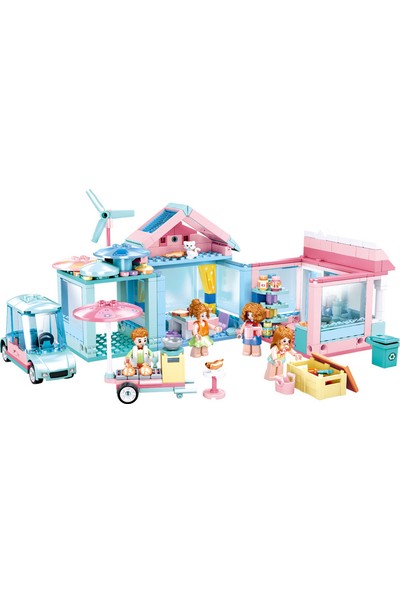 Sluban 410 Parça Yapı Blok Oyuncak (Yurt Dışından)