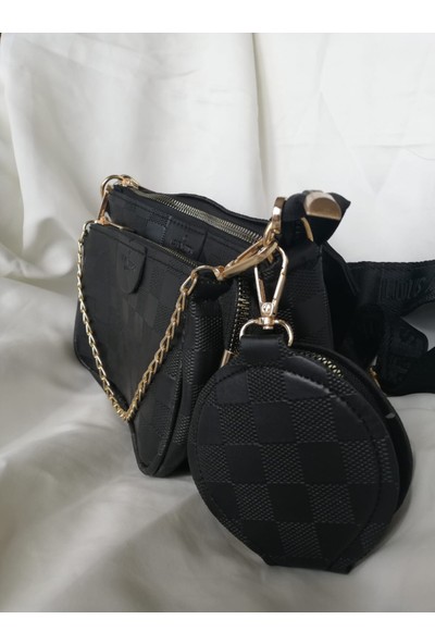 Rihen's World Siyah Kadın 3 Lü Çanta