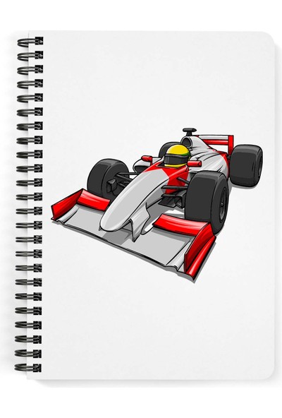 Hero Tasarım Formula Arabası Baskılı Ahşap Kapaklı Defter 15X20 cm DFT2102 Hero Tasarım Formula Arabası Baskılı Ahşap Kapaklı Defter 15X20 cm DFT2102