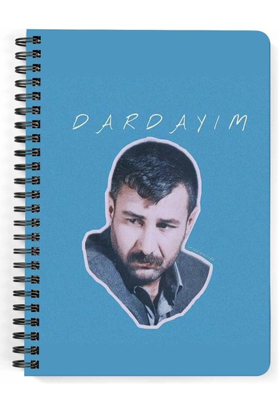 Hero Tasarım Azer Bülbül Dardayım Baskılı Ahşap Kapaklı Defter 15X20 cm DFT4715 Hero Tasarım Azer Bülbül Dardayım Baskılı Ahşap Kapaklı Defter 15X20 cm DFT4715