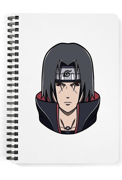 Hero Tasarım Itachi Baskılı Ahşap Kapaklı Defter 15X20 cm DFT5944 Hero Tasarım Itachi Baskılı Ahşap Kapaklı Defter 15X20 cm DFT5944