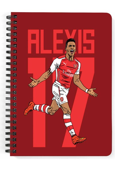 Hero Tasarım Alexis Baskılı Ahşap Kapaklı Defter 15X20 cm DFT4605