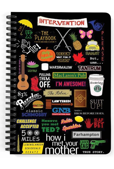 Hero Tasarım Intervention Baskılı Ahşap Kapaklı Defter 15X20 cm DFT4758