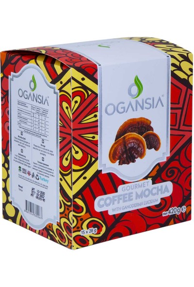 Ogansia Reishi Mantarlı Mocha + Reishi Mantarlı Orta Şekerli Türk Kahvesi Ogansia Reishi Mantarlı Mocha + Reishi Mantarlı Orta Şekerli Türk Kahvesi