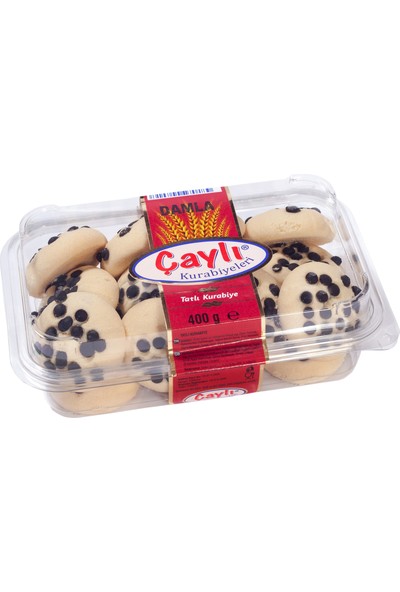 Çaylı Kurabiyeleri Damla Çikolatalı Kurabiye