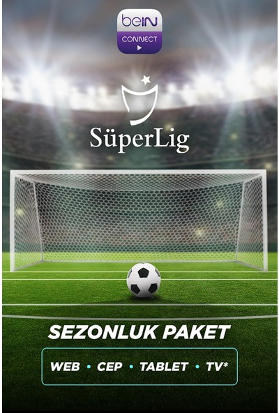 BeIN Connect Sezonluk Süper Lig Paketi - 4 Ekran BeIN Connect Sezonluk Süper Lig Paketi - 4 Ekran