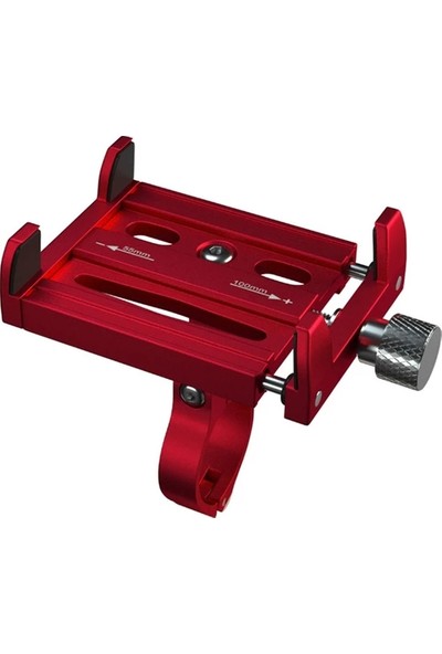 Techmaster Metal Bisiklet Motosiklet Atv Telefon Tutucu Ayarlanabilir Kırmızı Techmaster Metal Bisiklet Motosiklet Atv Telefon Tutucu Ayarlanabilir Kırmızı