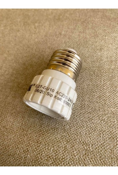 E27 - GU10 Duy Dönüştürücü Adaptör E27 - GU10 Duy Dönüştürücü Adaptör