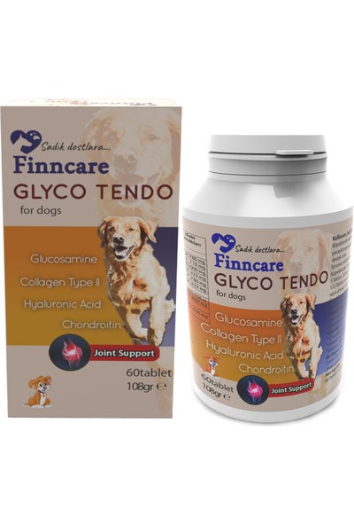 Fınncare Glyco Tendo 60 Tablet Fınncare Glyco Tendo 60 Tablet