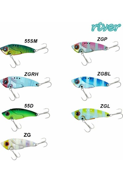 River Sebastian 3D Vıb. 5 G. Sahte Yem 55YBA River Sebastian 3D Vıb. 5 G. Sahte Yem 55YBA