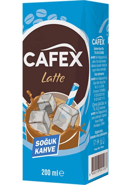 Cafex Latte Soğuk Kahve 200 ml Fiyatı - Taksit Seçenekleri
