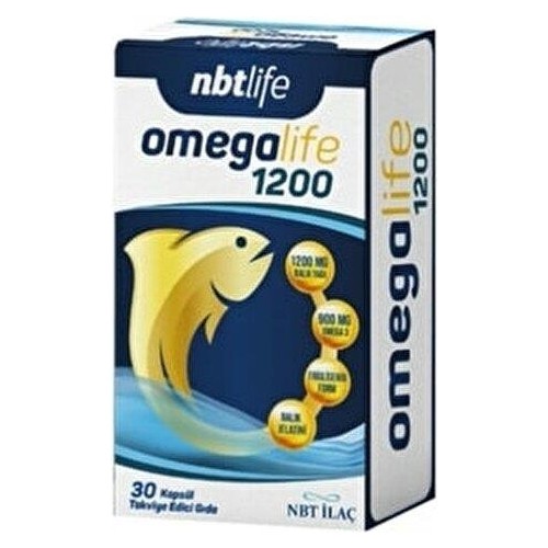 Nbt Life Omegalife 1200MG 30 Kapsül Fiyatı - Taksit Seçenekleri