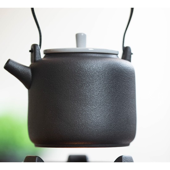 Three Beans Seramik Çay Seti Estetik Charms Çin Siyah Fiyatı