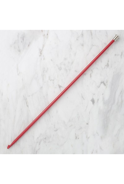 Kartopu 6 mm 35 cm Kırmızı Renkli Metal Gagalı Şiş