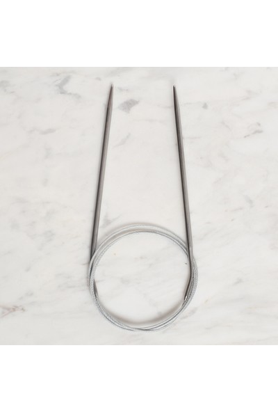 Loren Crafts 4 mm Çelik Misinalı Şiş 100 cm