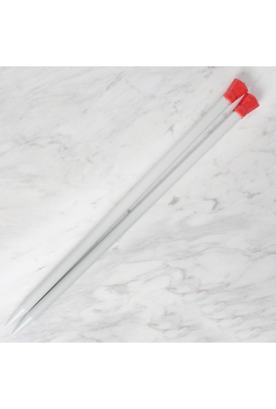 Yabalı 12 mm 35 cm Klasik Alüminyum Örgü Şişi Yabalı 12 mm 35 cm Klasik Alüminyum Örgü Şişi