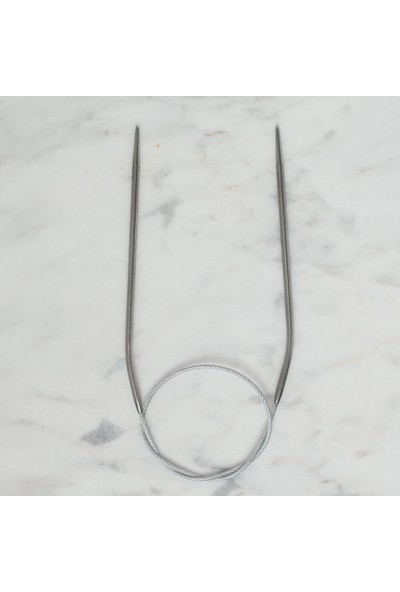 Loren Crafts 2,5 mm Çelik Misinalı Şiş 40 cm