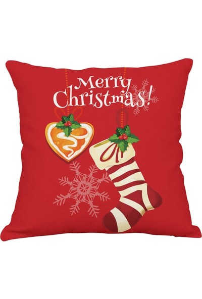 BDZ Mall Kardan Adam Yastık Kılıfı Merry Christmas Ağacı Süsler (Yurt Dışından) BDZ Mall Kardan Adam Yastık Kılıfı Merry Christmas Ağacı Süsler (Yurt Dışından)