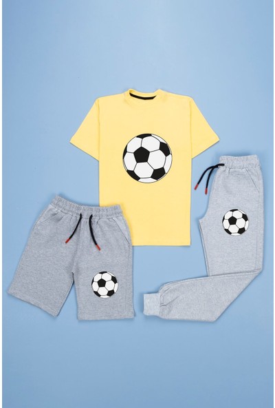 Trendypassion Football 3'lü Çocuk Eşofman Takımı Trendypassion Football 3'lü Çocuk Eşofman Takımı