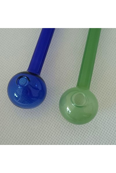 Akdenizli Ticaret Cam Pipo Mavi Yeşil Akdenizli Ticaret Cam Pipo Mavi Yeşil