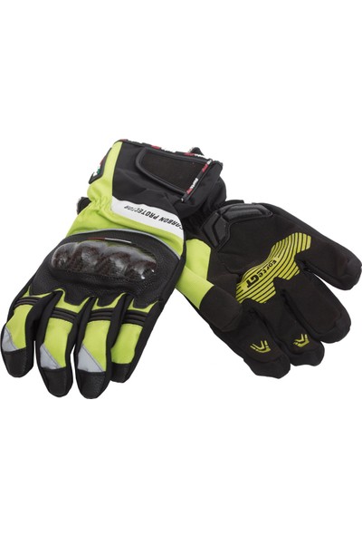 Tex Kışlık 3D Uzun Bilekli Motosiklet Eldiveni Forte Gt 19