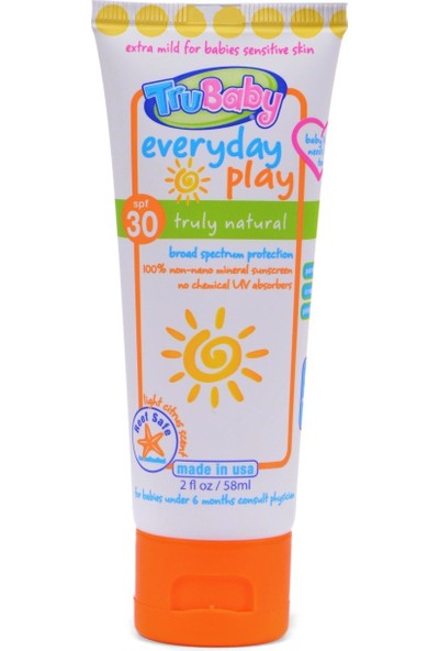 Trubaby Everdayplay 58ML Aile Güneş Kremi Trubaby Everdayplay 58ML Aile Güneş Kremi