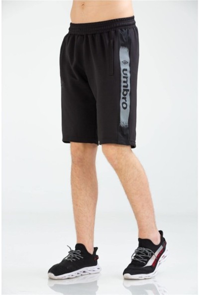 Umbro Erkek Şort Trapp Flex Shorts Siyah TE-0001