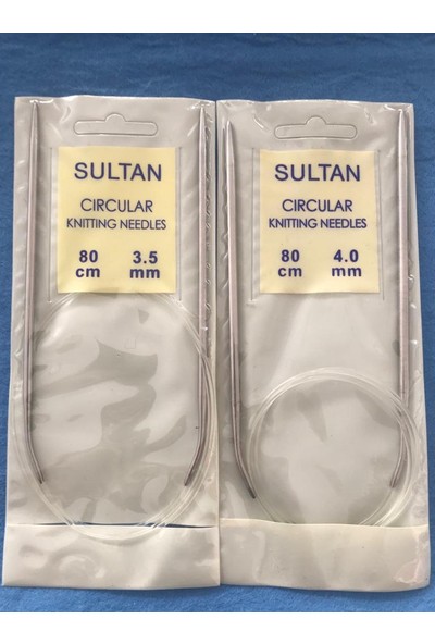 Sultan Misinalı Şiş 80 cm 2li 3,5 Mm-4mm