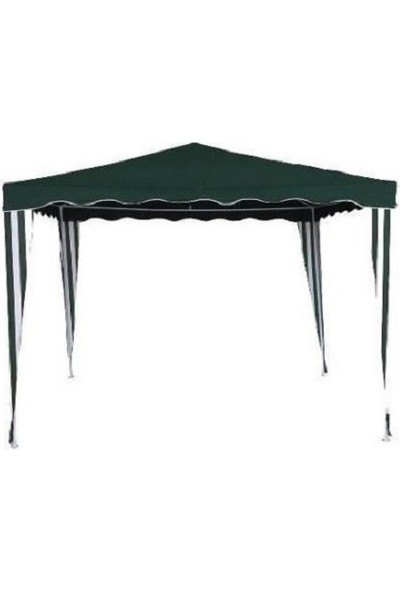 Güneşlik ve Gölgelik Çardak Yeşil Polyester Gazebo Güneşlik ve Gölgelik Çardak Yeşil Polyester Gazebo