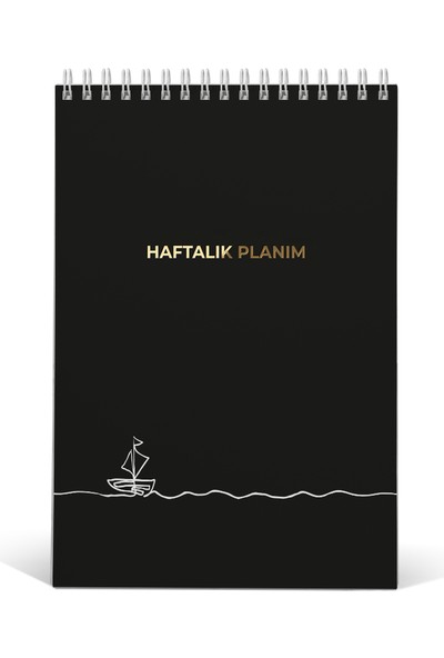 Joo Line Serisi Haftalık Planlayıcı (Spiralli) Joo Line Serisi Haftalık Planlayıcı (Spiralli)