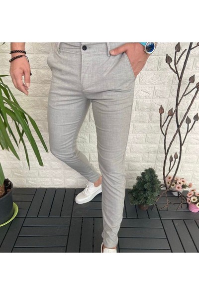 Slim Fit Kumaş Pantolon