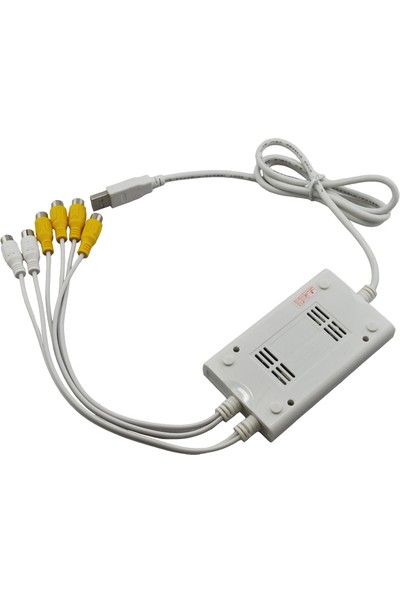 TemSmart 4 Görüntü Kanal+ 2 Kanal Ses Laptop Pc USB Dvr Capture Kayıt Kartı,güvenlik Kamerası, Uydu TemSmart 4 Görüntü Kanal+ 2 Kanal Ses Laptop Pc USB Dvr Capture Kayıt Kartı,güvenlik Kamerası, Uydu