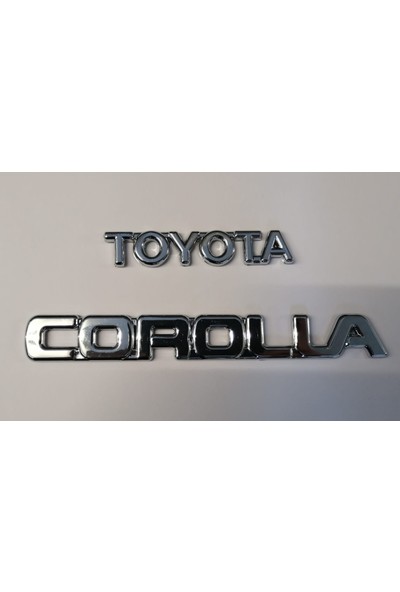 Pys Toyota Corolla Efsane Kasa (92-98) Bagaj Yazıları Pys Toyota Corolla Efsane Kasa (92-98) Bagaj Yazıları