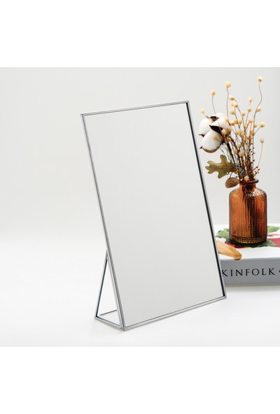 El Crea Designs Dekoratif İskandinav Tarzı Makyaj Aynası 30 cm x 20 cm