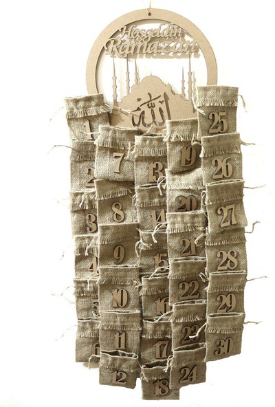 Aşağı Doğru 30 Günlük Ramazan Hediye Takvimi