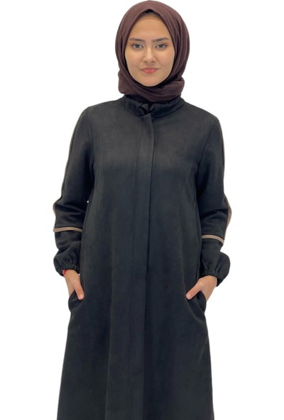 Esranur süet Biyeli Siyah Esranur süet Biyeli Siyah