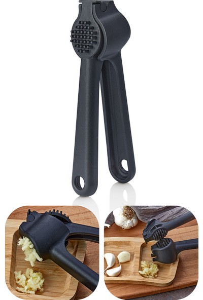 Metropolavm Pratik Sarımsak Ezici - Soymadan Sarımsak Ezme