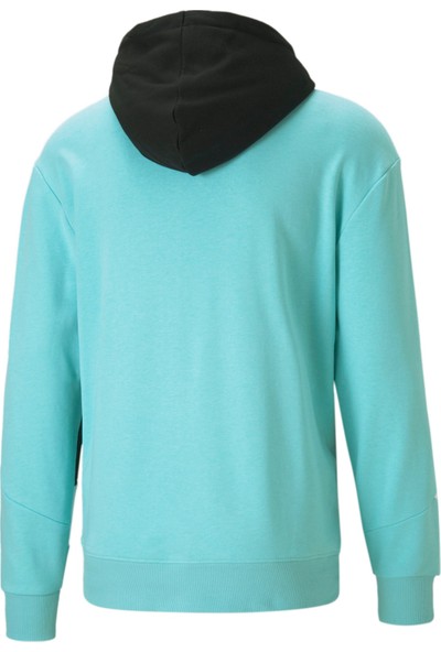 Puma Rebel Erkek Bloklu Kapüşonlu Sweatshirt
