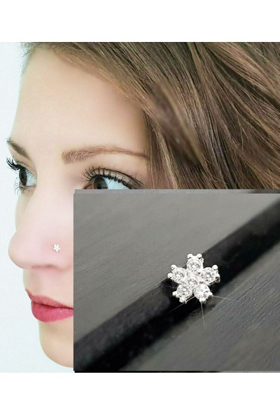 Begonia Accessories 925 Ayar Gümüş Zirkon Taşlı Yıldız Kar Tanesi Hızma Begonia Accessories 925 Ayar Gümüş Zirkon Taşlı Yıldız Kar Tanesi Hızma