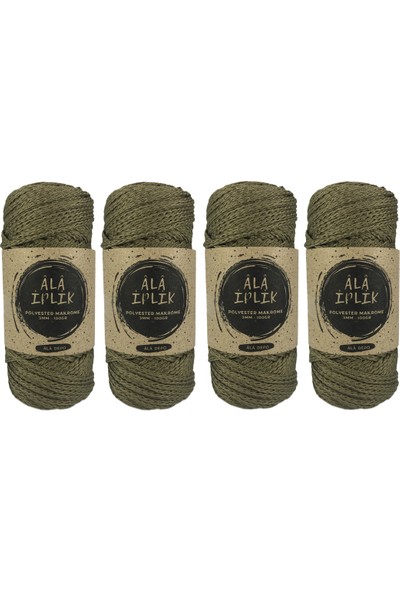 Polyester Makrome Ip 3mm 4 Adet Polyester Makrome Ip 3mm 4 Adet