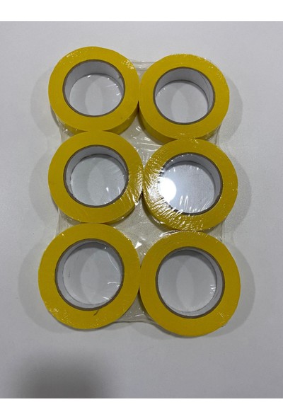 Virtue's Sarı Maskeleme Bantı 24 Mm X 50 Mt * 6 Adet Virtue's Sarı Maskeleme Bantı 24 Mm X 50 Mt * 6 Adet