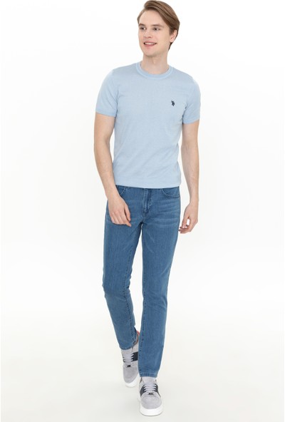 U.S. Polo Assn. Erkek Dark Blue Denim Pantolon 50254206-DN0023 U.S. Polo Assn. Erkek Dark Blue Denim Pantolon 50254206-DN0023