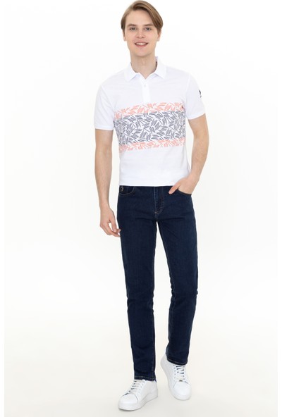 U.S. Polo Assn. Erkek Navy Rinse Denim Pantolon 50254270-DN0029