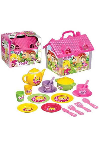 Fen Toys 03021 Candy & Ken Ev Çay Set Fen Toys 03021 Candy & Ken Ev Çay Set